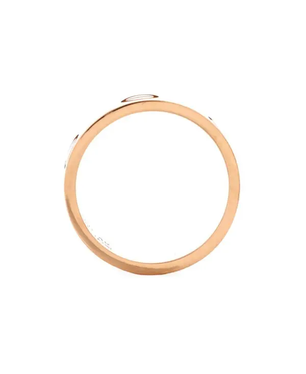 CARTIER Love Band Ring 18k Rose Gold