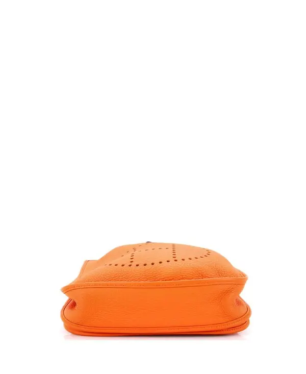 Hermès Pm Evelyne Bag Gen Iii Clemence - Orange