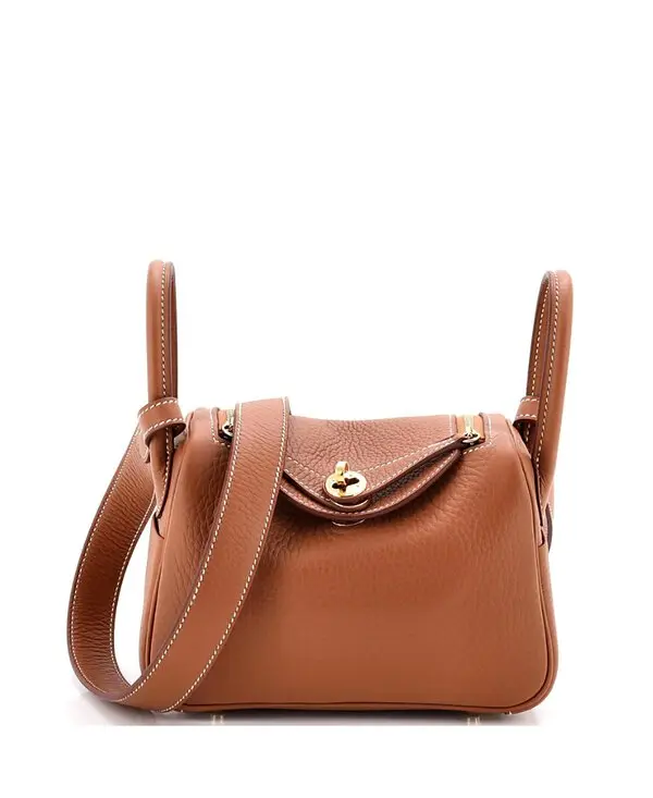 Hermès Lindy Bag Clemence - Brown