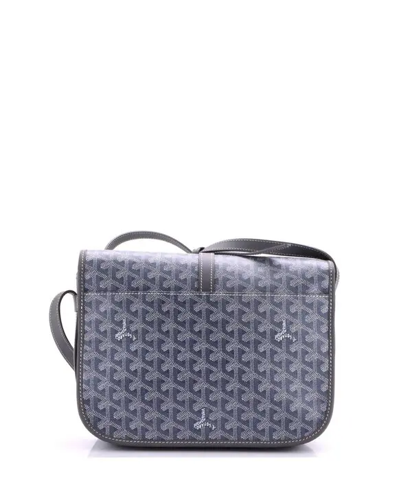 Goyard Mm Belvedere Ii Messenger Bag Coated Canvas