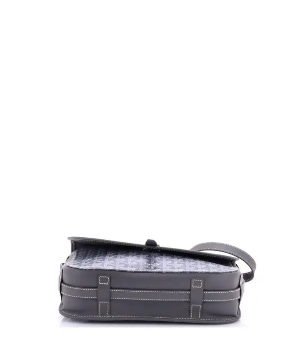 Goyard Mm Belvedere Ii Messenger Bag Coated Canvas