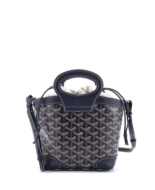 Goyard Beluga Bag Coated Canvas - Blue
