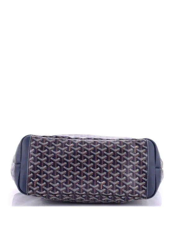Goyard Mm Artois Tote Coated Canvas - Blue