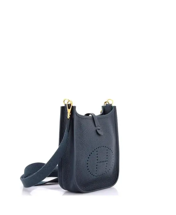 Hermès Tpm Evelyne Bag Gen Iii Clemence - Green