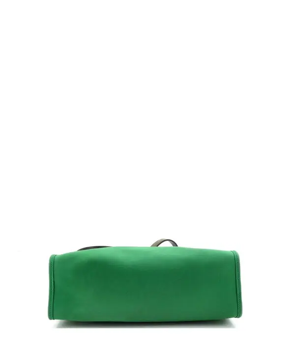 Hermès 31 Herbag Zip Leather And Toile