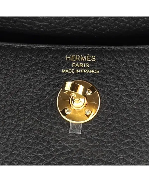 Hermès Lindy Bag Clemence - Black