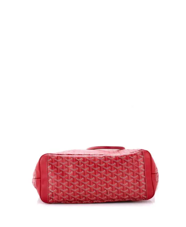 Goyard Mm Artois Tote Coated Canvas - Red