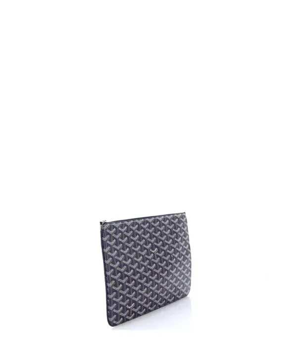 Goyard Mm Senat Zip Pouch Coated Canvas