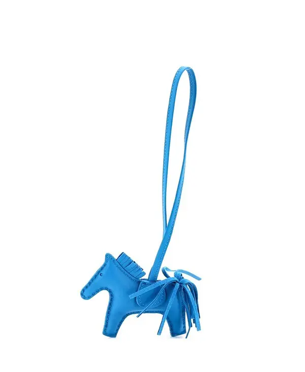 Hermès Pm Mono-tone Grigri Rodeo Bag Charm Leather