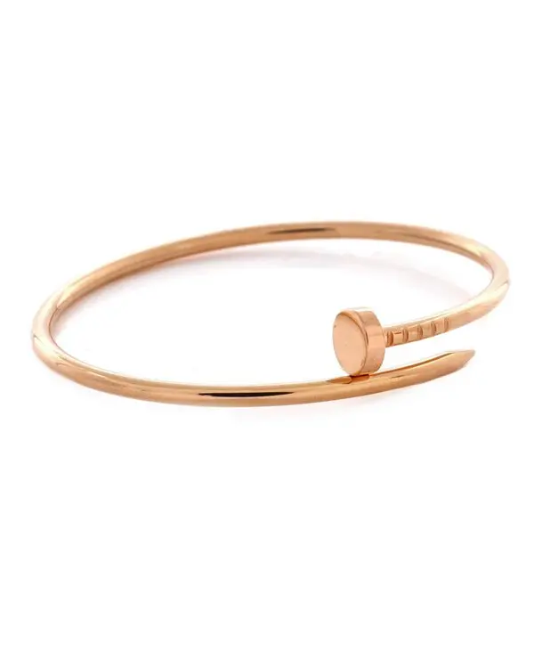 CARTIER Small Juste Un Clou Bracelet 18k Rose Gold