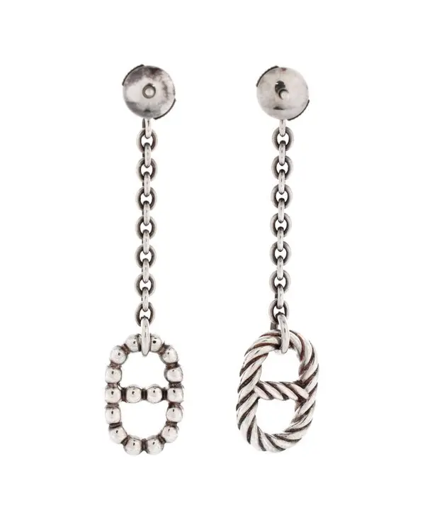 Hermès Chaine D'ancre Alea Ii Dangle Earrings