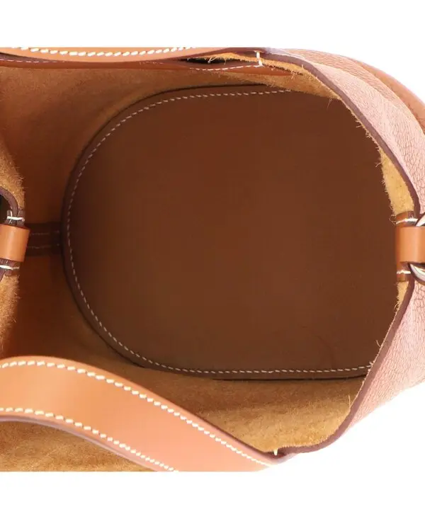 Hermès In-the-loop Clemence With Swift Top Handle Bag - Brown