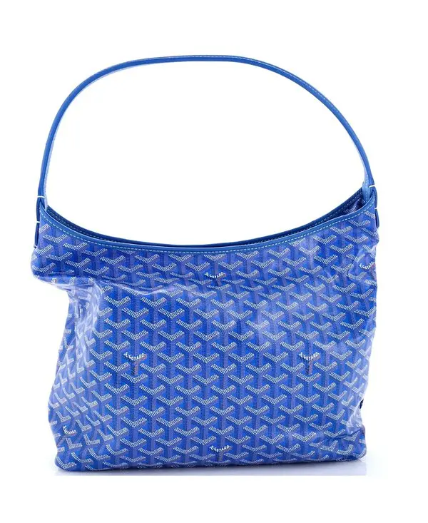 Goyard Boheme Hobo Coated Canvas - Blue