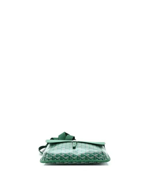 Goyard Coursier Messenger Bag Coated Canvas And Leather