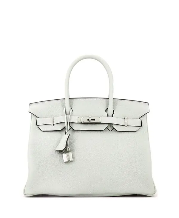 Hermès Birkin 30 Togo Leather Satchel - Gris Neve