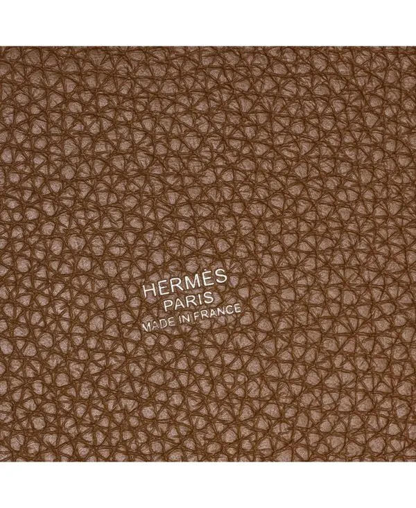 Hermès Picotin Lock Eclat Clemence & Swift Leather Top Handle Bag - Brown
