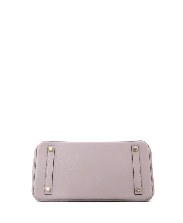 Hermès Birkin 30 Novillo Leather Handbag - Gris Asphalte