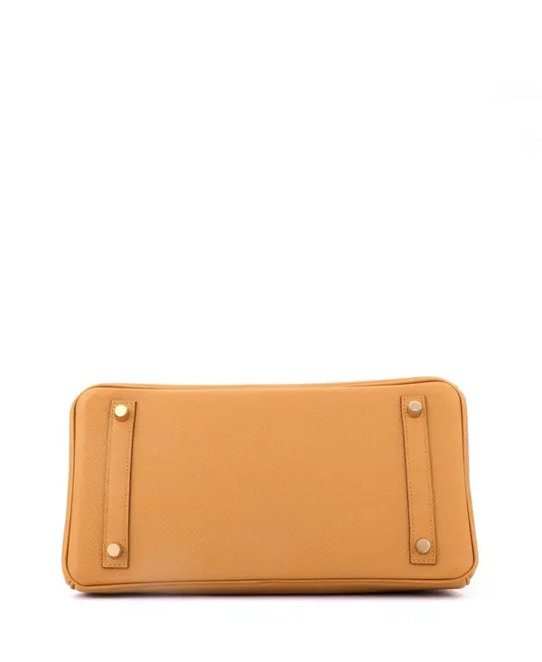 Hermès Birkin 30 Handbag Brown Epsom With Gold Hardware