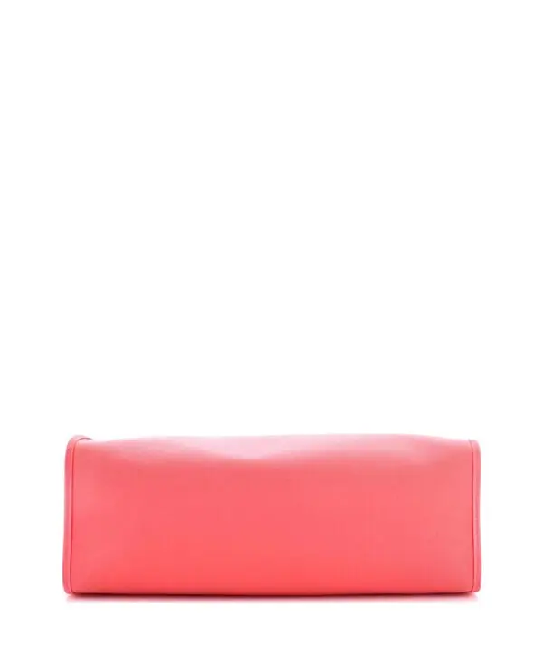 Hermès 39 Herbag Zip Leather And Toile