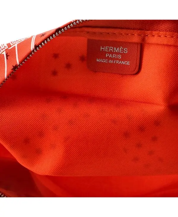 Hermès Banasilk Belt Bag Printed Silk And Leather