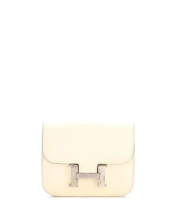Hermès Constance Slim Wallet Epsom - Neutral