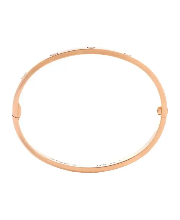 CARTIER Small Love Bracelet 18k Rose Gold