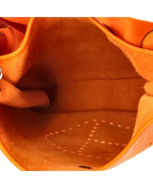 Hermès Gm Evelyne Bag Gen Iii Clemence - Orange