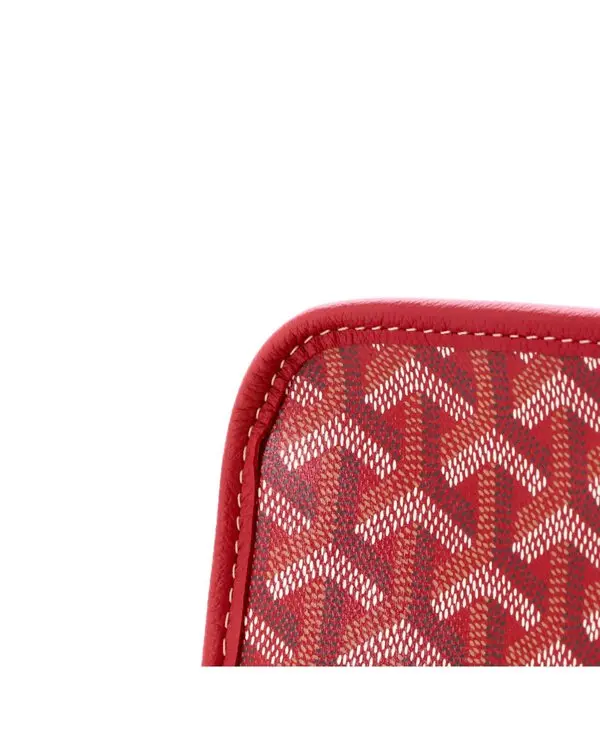 Goyard Jouvence Coated Canvas Toiletry Pouch - Red