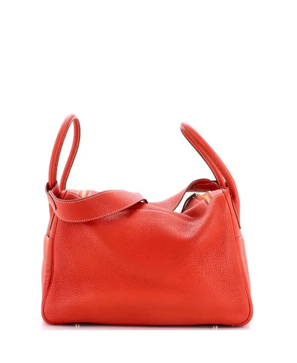 Hermès 34 Lindy Bag Clemence - Orange