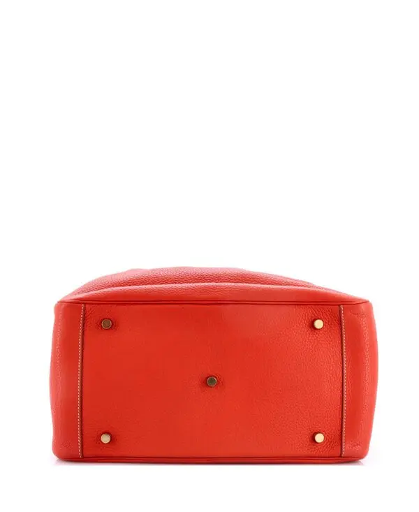 Hermès 34 Lindy Bag Clemence - Orange