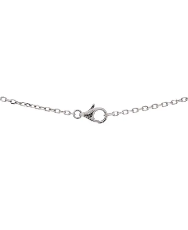 CARTIER C Heart De Pendant Necklace 18k Gold With Diamonds, 15.5