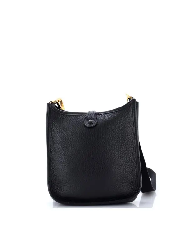 Hermès Tpm Evelyne Bag Gen Iii Clemence - Black
