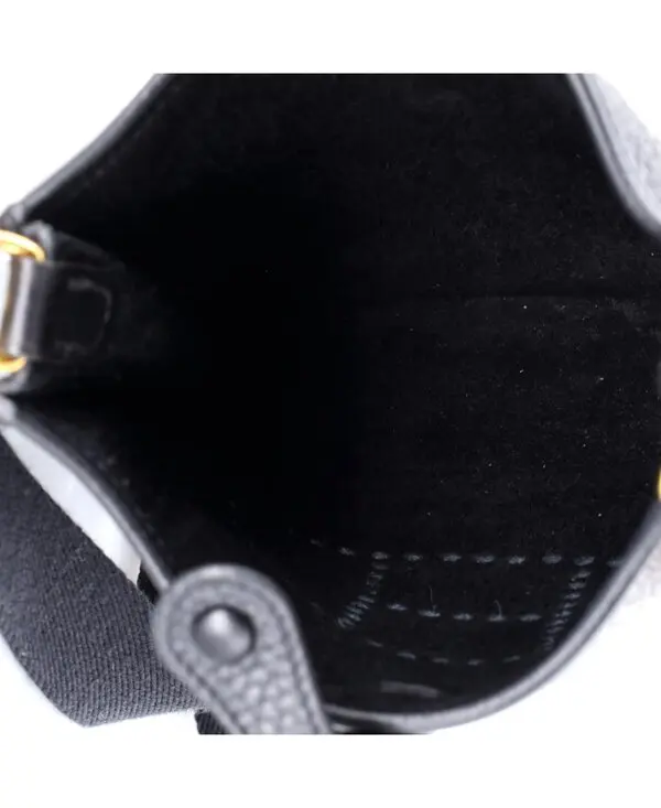 Hermès Tpm Evelyne Bag Gen Iii Clemence - Black