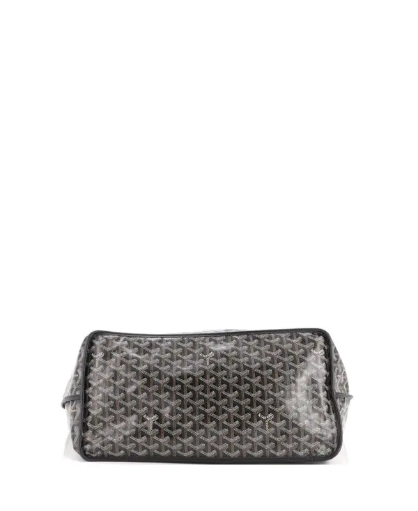 Goyard Gm Anjou Reversible Tote Coated Canvas - Black