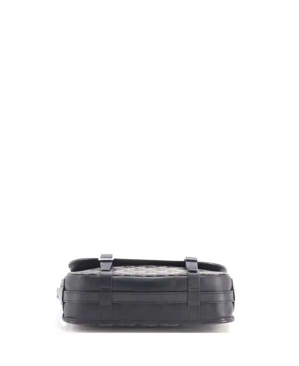Goyard Mm Belvedere Messenger Bag Coated Canvas