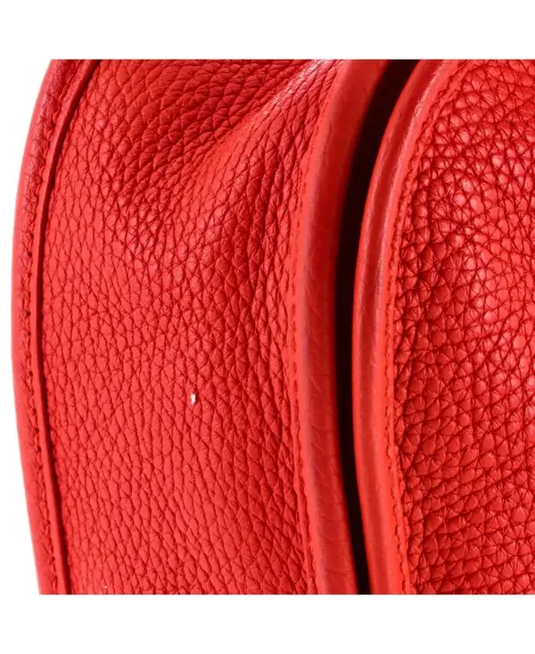 Hermès Pm Evelyne Bag Gen Iii Clemence - Red