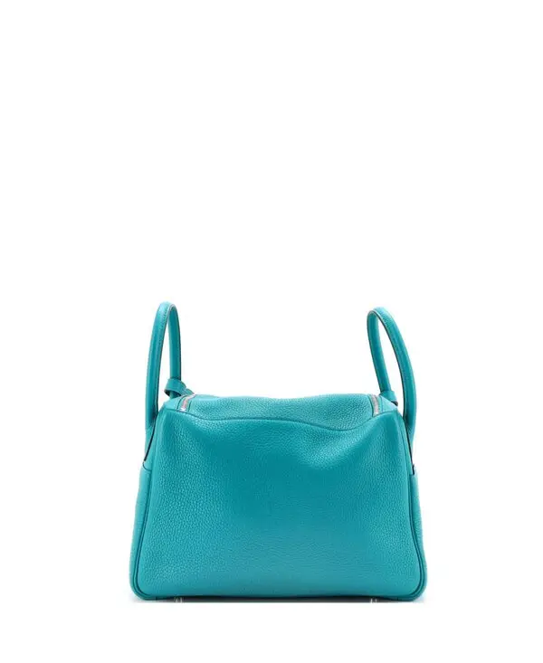 Hermès 30 Lindy Bag Clemence - Blue