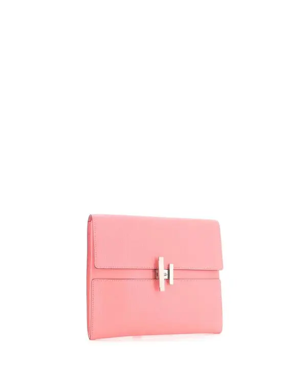 Hermès Cinhetic Clutch Chevre Mysore - Pink