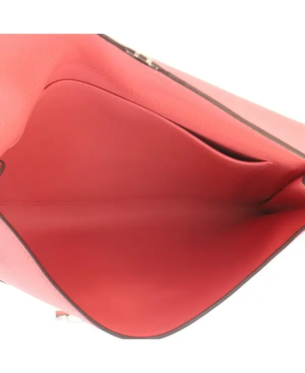 Hermès Cinhetic Clutch Chevre Mysore - Pink