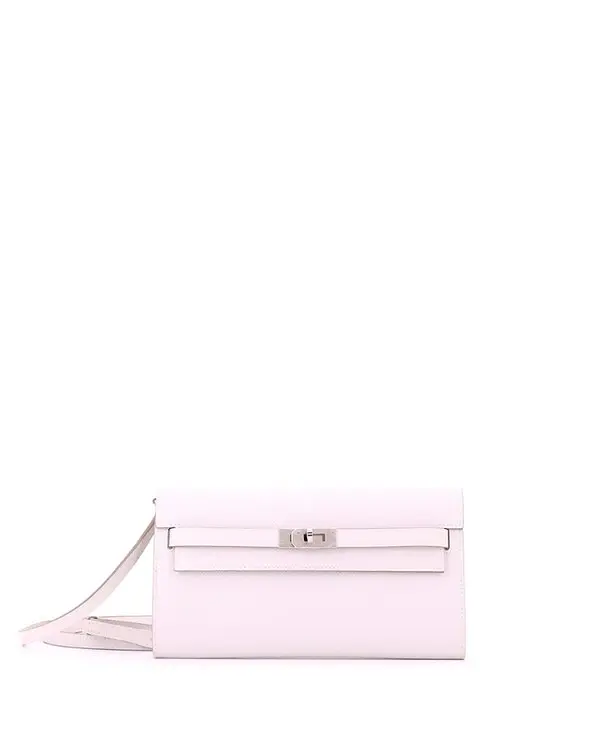 Hermès Kelly To Go Wallet Epsom - Gray