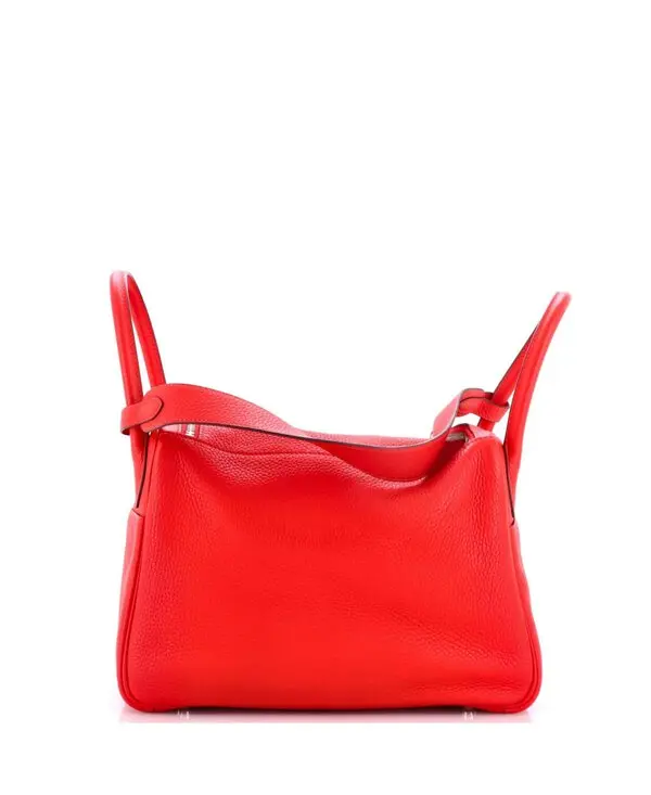 Hermès 30 Lindy Bag Clemence - Red