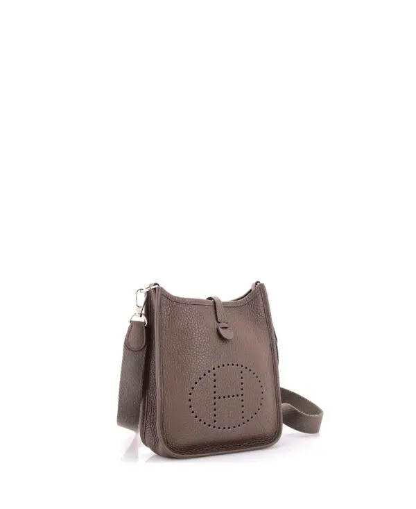Hermès Tpm Evelyne Bag Gen Iii Clemence - Gray