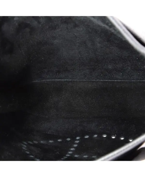 Hermès Pm Evelyne Bag Gen Iii Clemence - Black