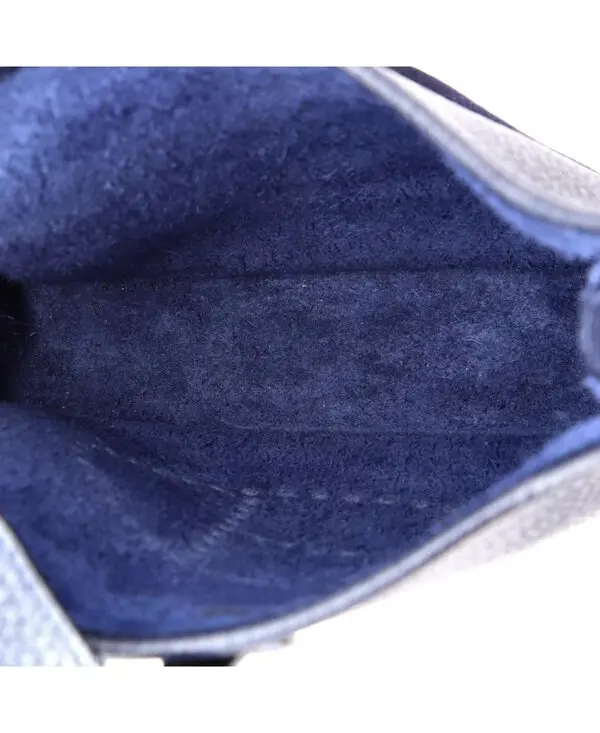 Hermès Tpm Evelyne Bag Gen Iii Clemence - Navy Blue
