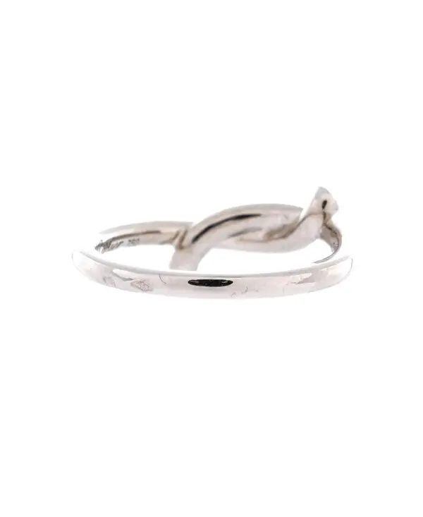 CARTIER Entrelaces Band Ring 18k Gold