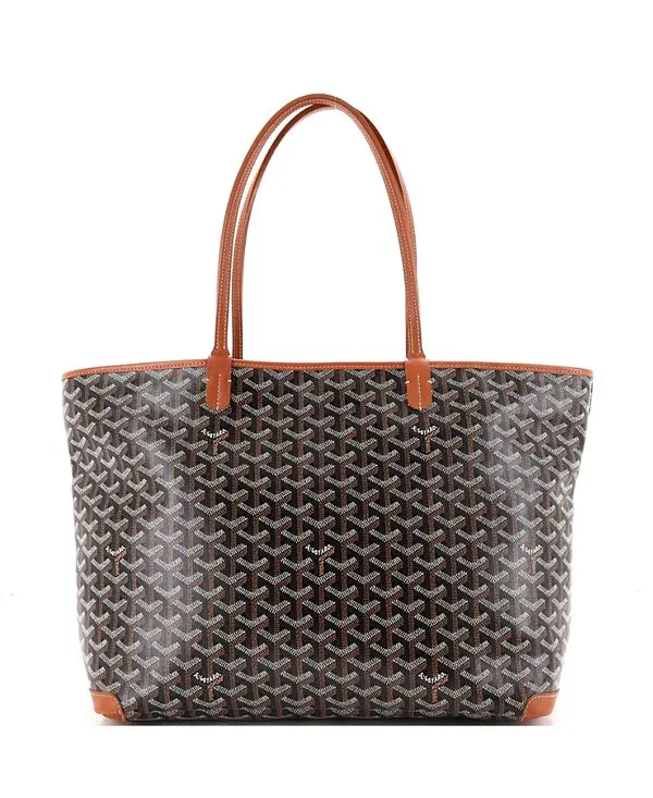 Goyard Mm Artois Tote Coated Canvas - Brown