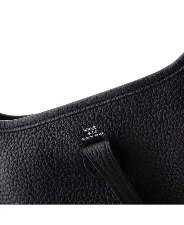 Hermès Tpm Evelyne Bag Gen Iii Clemence - Black