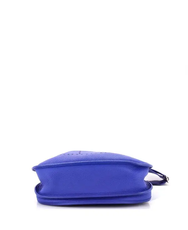 Hermès Gm Evelyne Bag Gen Iii Clemence - Blue