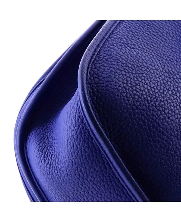 Hermès Gm Evelyne Bag Gen Iii Clemence - Blue