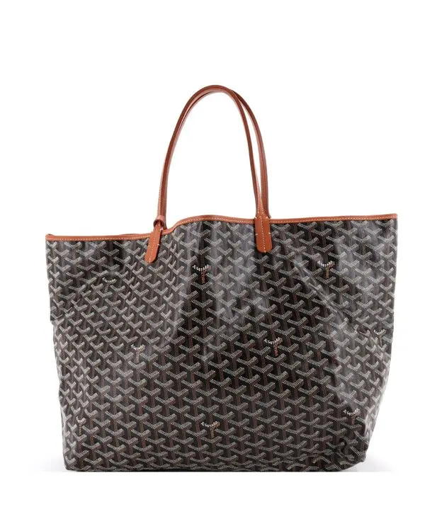 Goyard Gm Saint Louis Tote Printed Coated Canvas
